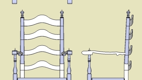 Starting a Ladder Back Chair - FineWoodworking