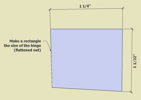 Creating a Hinge in SketchUp - FineWoodworking