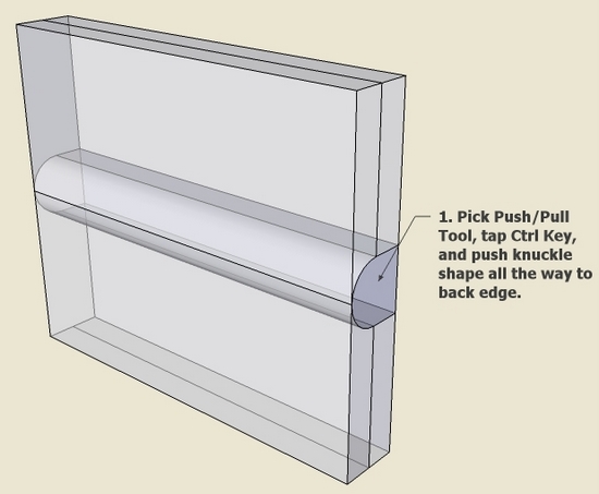 Creating a Hinge in SketchUp - FineWoodworking