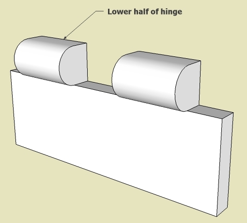 Creating a Hinge in SketchUp - FineWoodworking