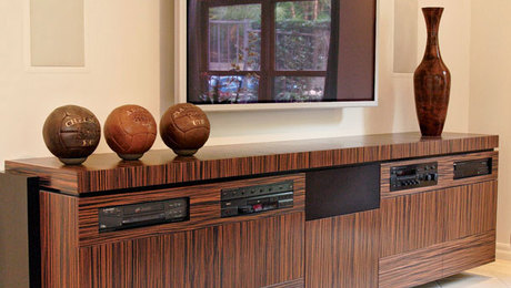 Entertainment Console - FineWoodworking