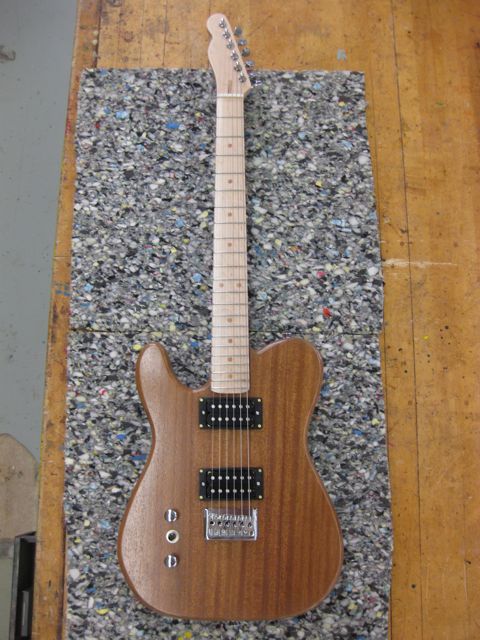 Hand-made Telecaster - FineWoodworking