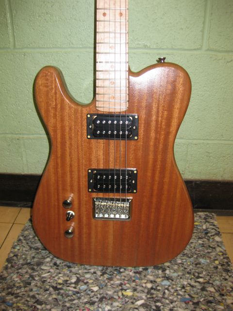 Hand-made Telecaster - FineWoodworking