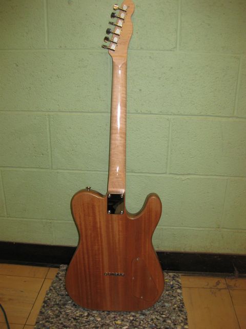 Hand-made Telecaster - FineWoodworking