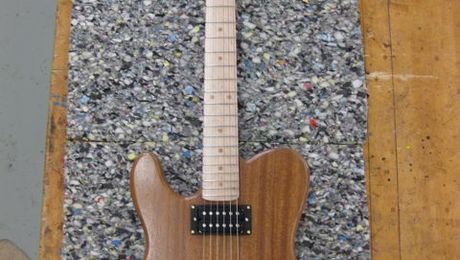 Hand-made Telecaster - FineWoodworking
