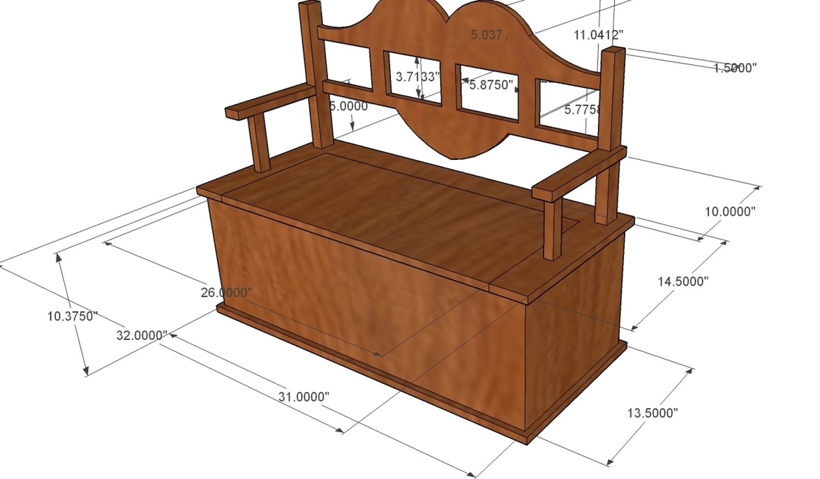 Girls toy chest - FineWoodworking