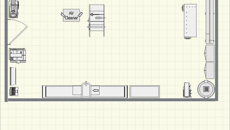 Painting Workshop Floor Plan