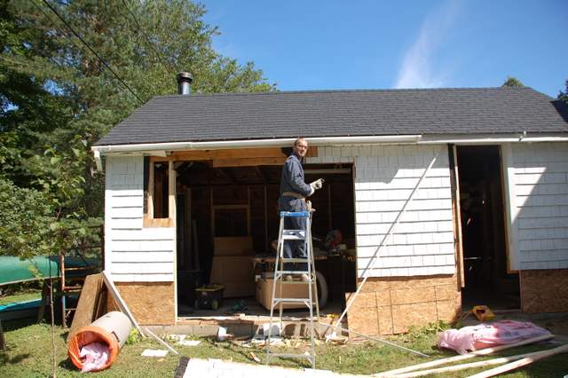 Old garage transformation - FineWoodworking