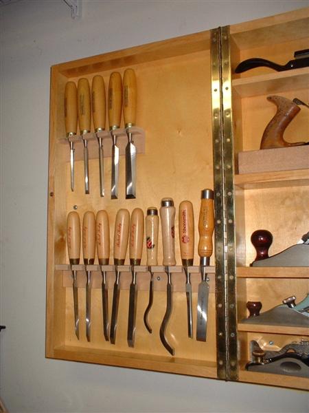 Small wall hung tool cabinet - FineWoodworking
