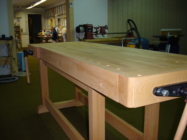 Workbench in beech - FineWoodworking