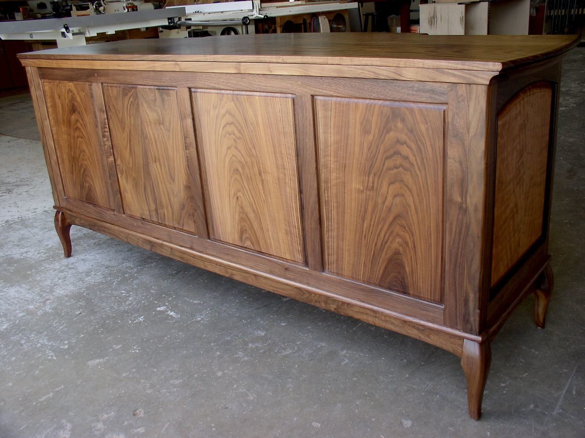 Figured Cherry & Walnut Sideboard - FineWoodworking