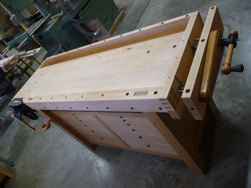 Beech Workbench - FineWoodworking