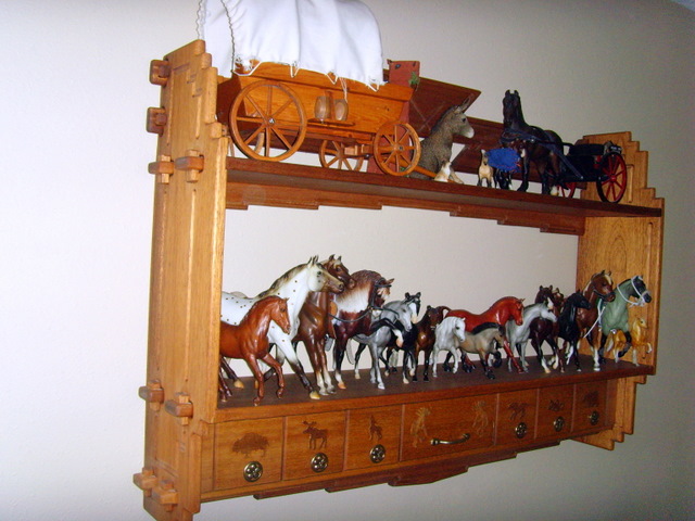 Display shelf for Breyer Horse collection - FineWoodworking