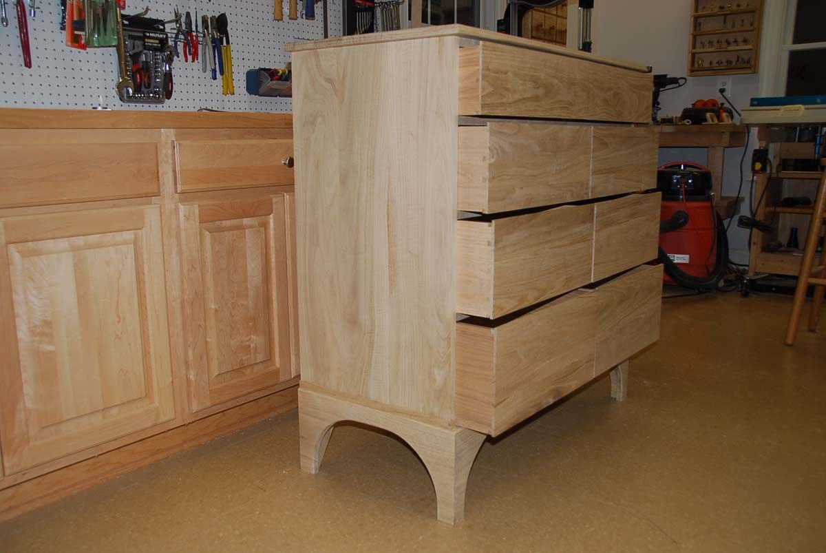 Chestnut one-off on Norm Abrams' Shaker Chest of Drawers - FineWoodworking