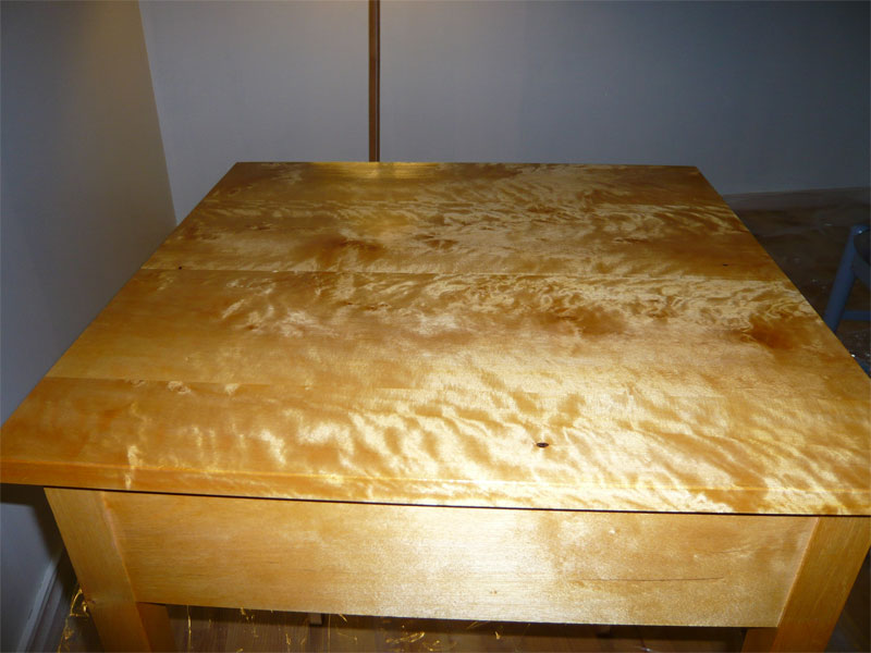 Birch side table - FineWoodworking