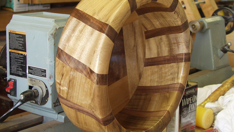 Tilted Stave Bowl - FineWoodworking