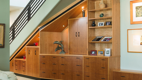 Library Wall - FineWoodworking