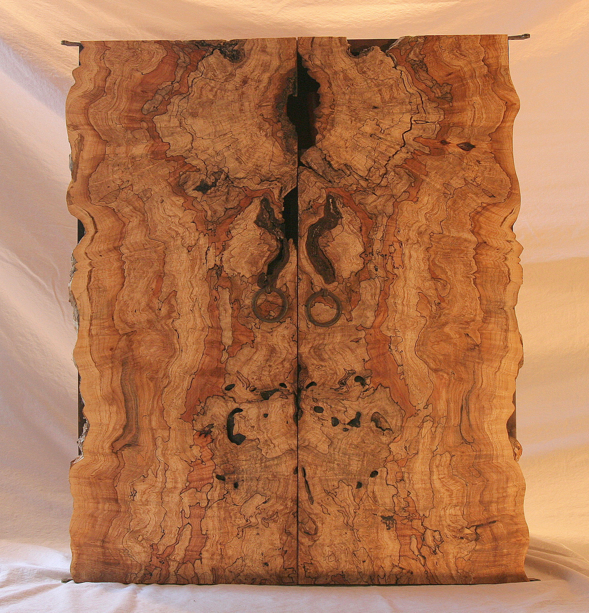 Spalted Maple and Walnut Tool Cabinet - FineWoodworking