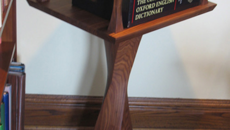 Dictionary Stand - FineWoodworking