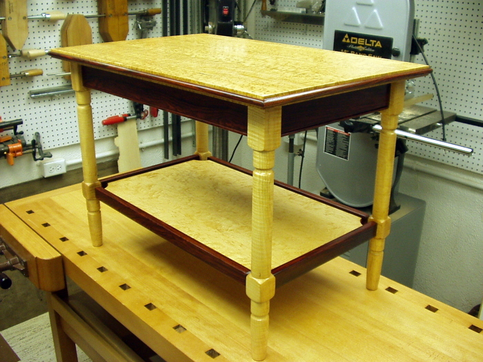Maple & Cocobolo Table - FineWoodworking