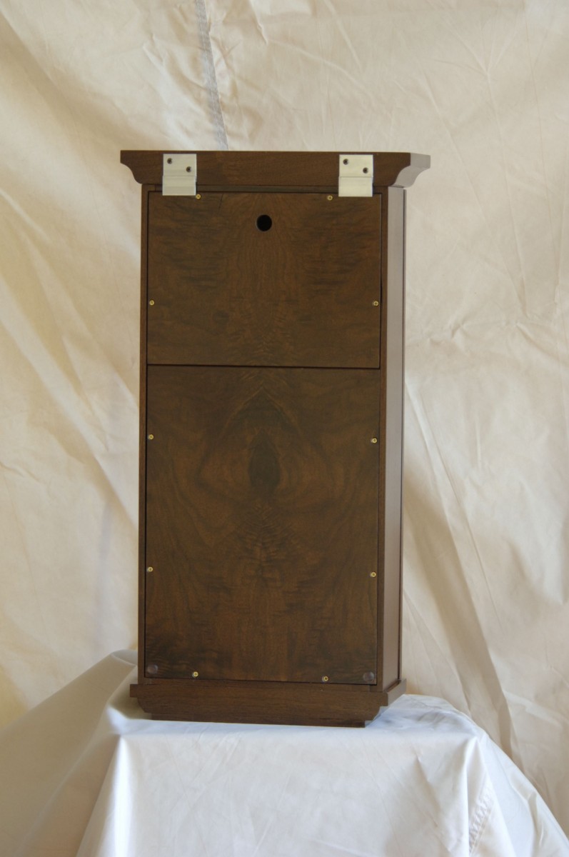 Walnut and Birdseye Wall Clock - FineWoodworking