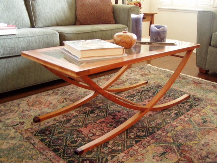 bent leg coffee table - FineWoodworking