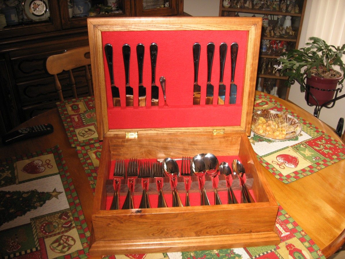 Cherry Silverware Box - FineWoodworking