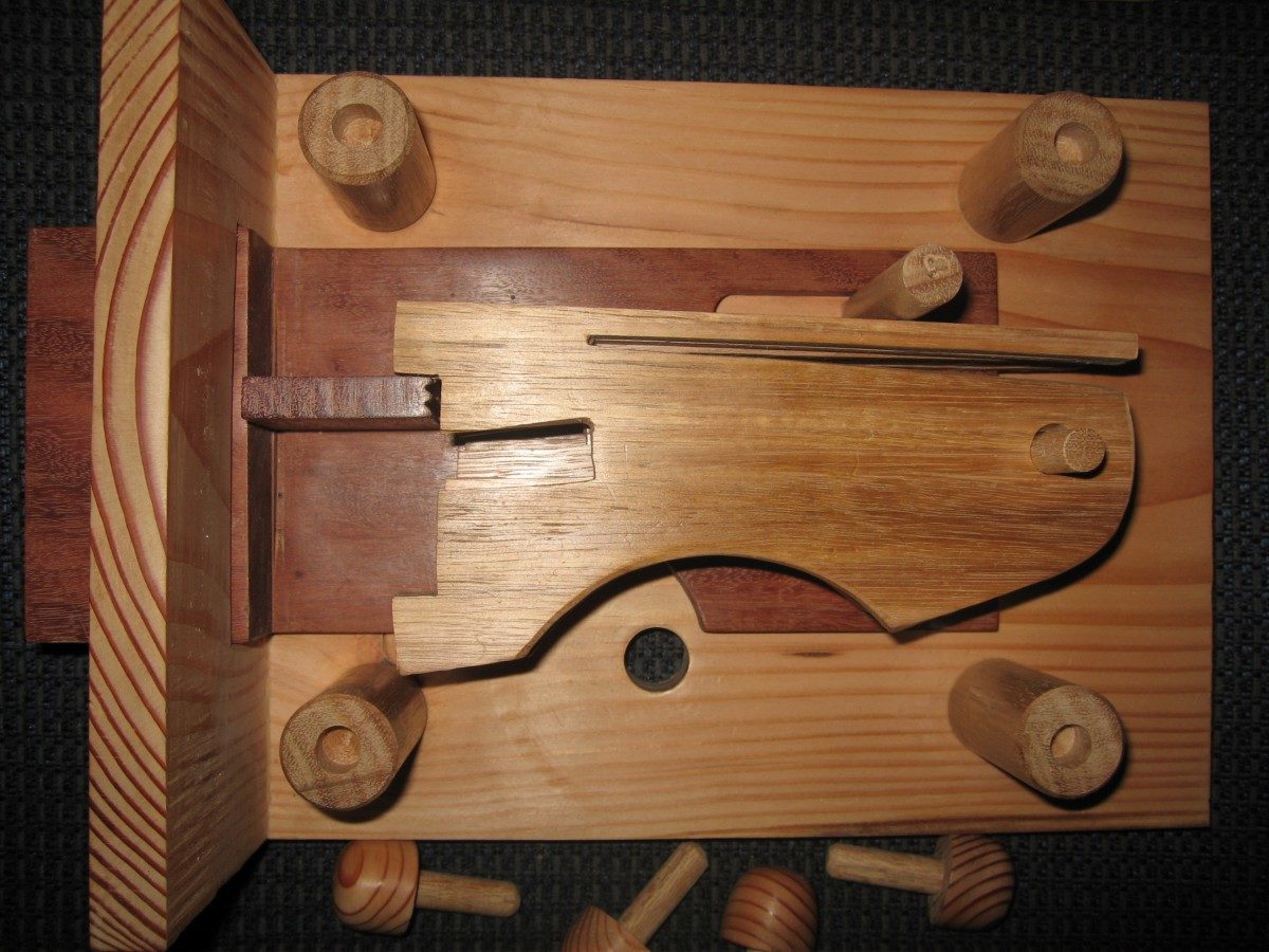 Wooden Safe lock - FineWoodworking