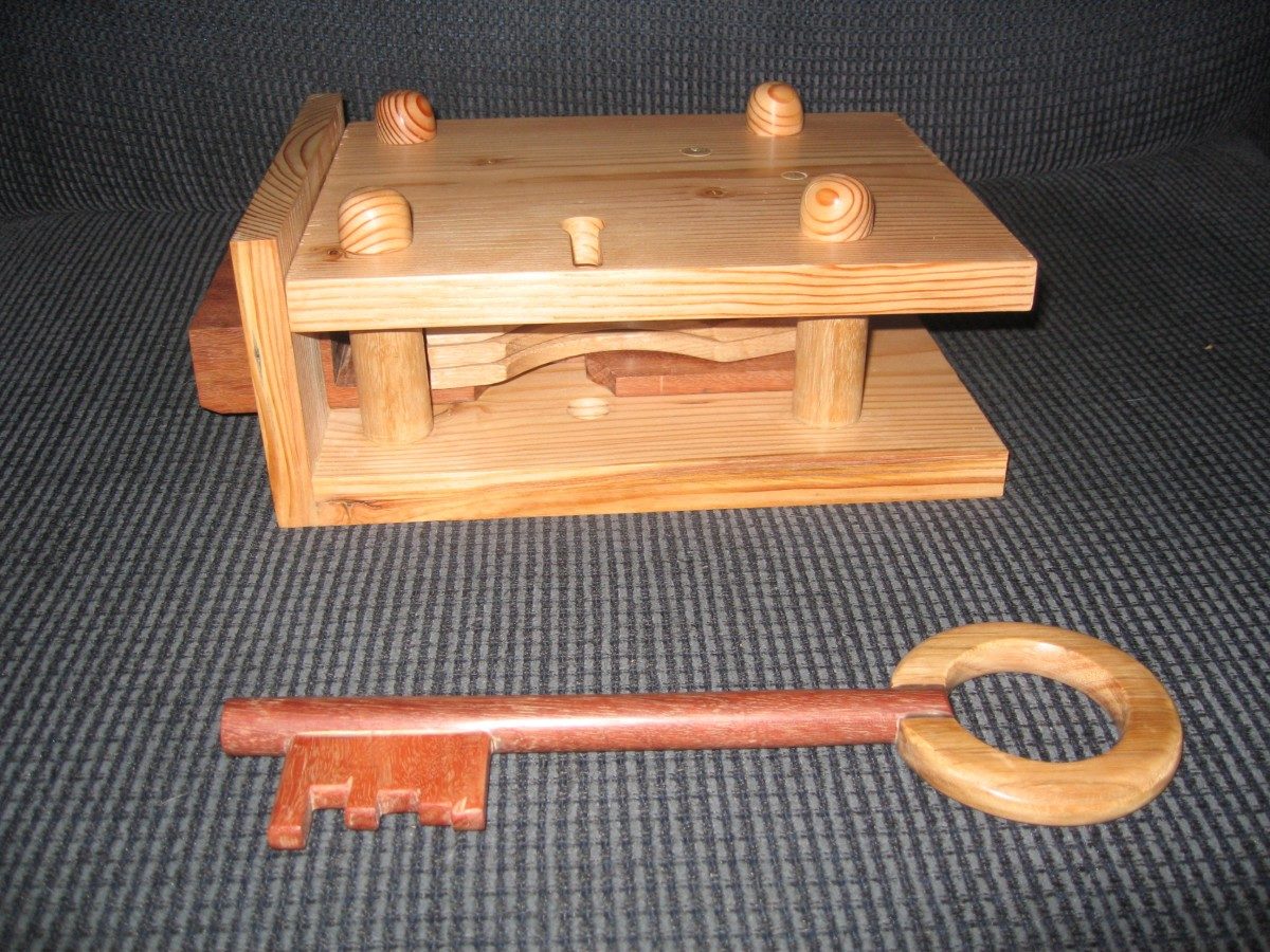 Wooden Safe lock - FineWoodworking