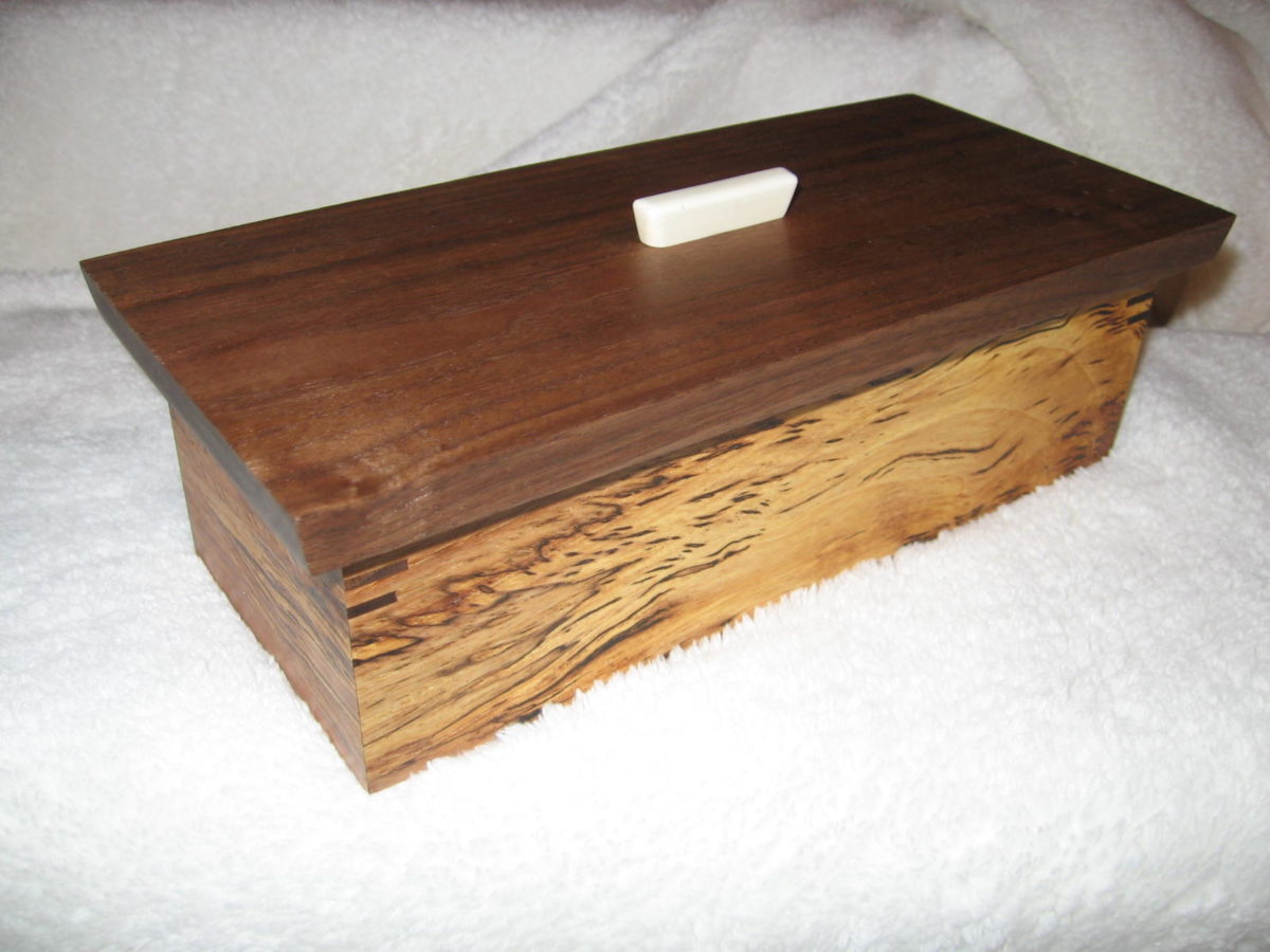 Spalted Pecan, Walnut, and Bone Box - FineWoodworking