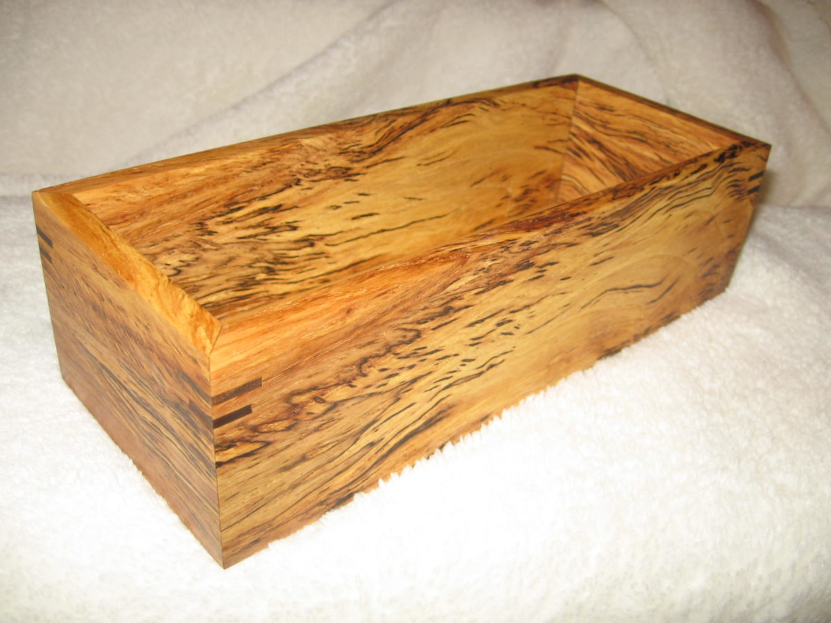 Spalted Pecan, Walnut, and Bone Box - FineWoodworking