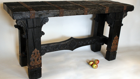 Iron Table - FineWoodworking