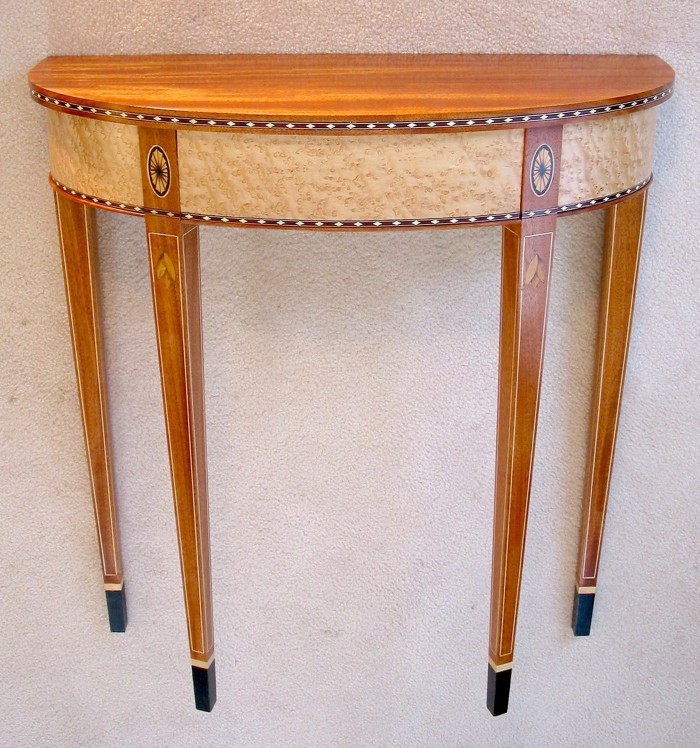 Demilune Table - FineWoodworking