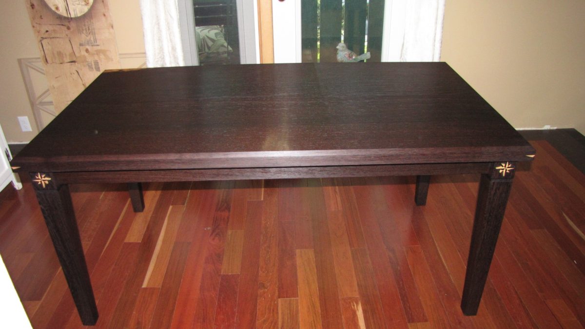 Wenge table - FineWoodworking