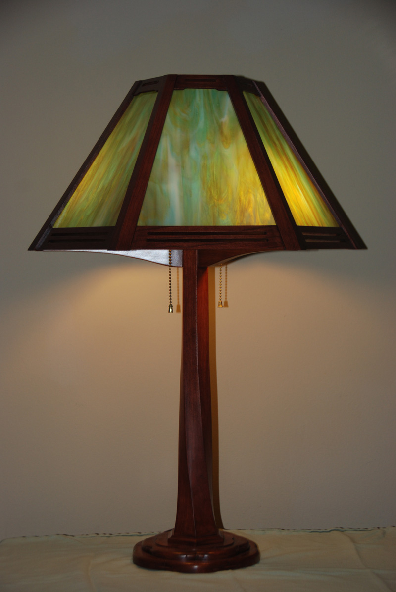 Cherry Table Lamp - FineWoodworking