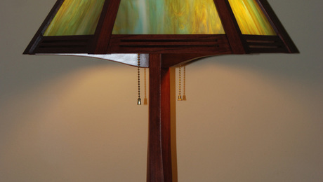 Cherry Table Lamp - FineWoodworking