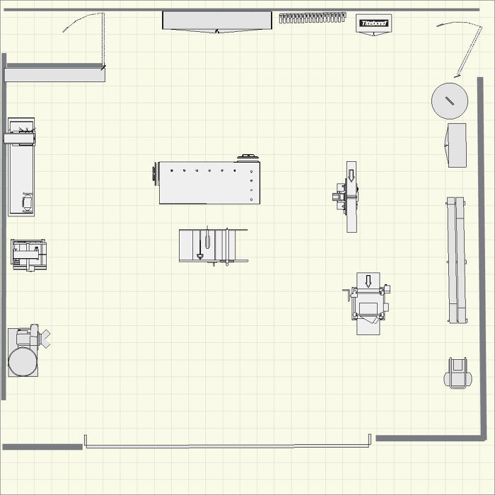 Ultimate Home Workshop Plans Layout