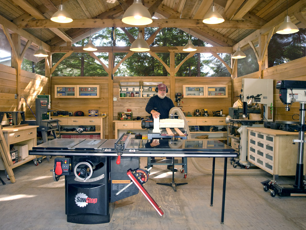Timber Frame Work Shop FineWoodworking Timber Frame Work Shop FineWoodworking