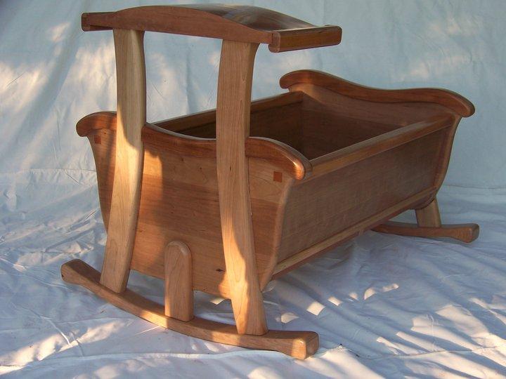Reinvented Heirloom Cradle - FineWoodworking
