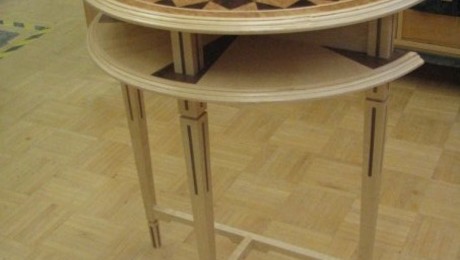 Demilune table - FineWoodworking