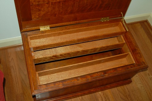 Curly Cherry toolchests - FineWoodworking