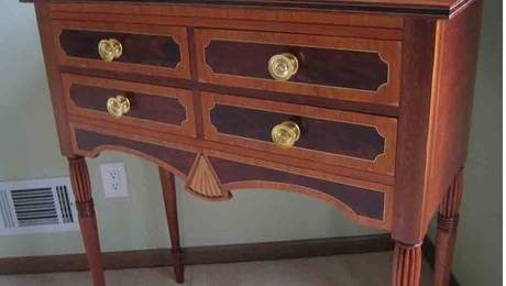 Federal Gentleman's Dressing Table - FineWoodworking