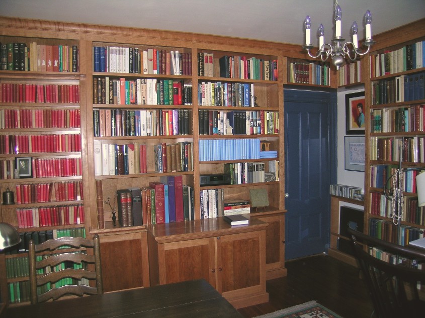 Built-in bookcases Boston - FineWoodworking