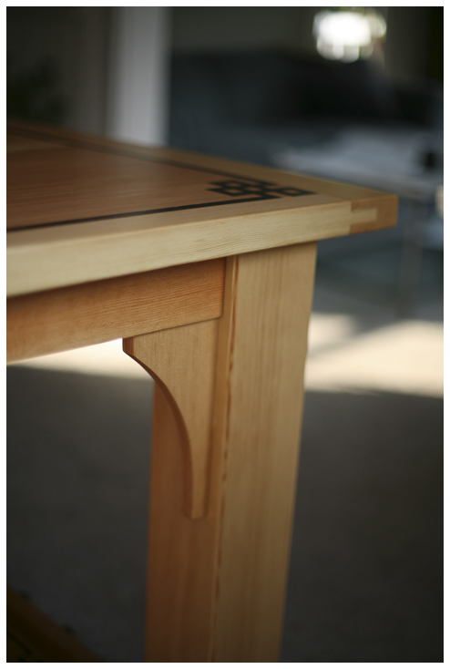 Douglas Fir 2x4s pulled from a dumpster, with left over Wenge from a ...