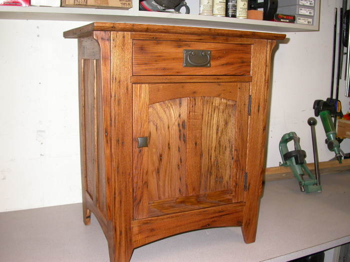 arts and crafts night stand - FineWoodworking