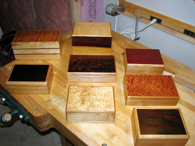 A few boxes - FineWoodworking