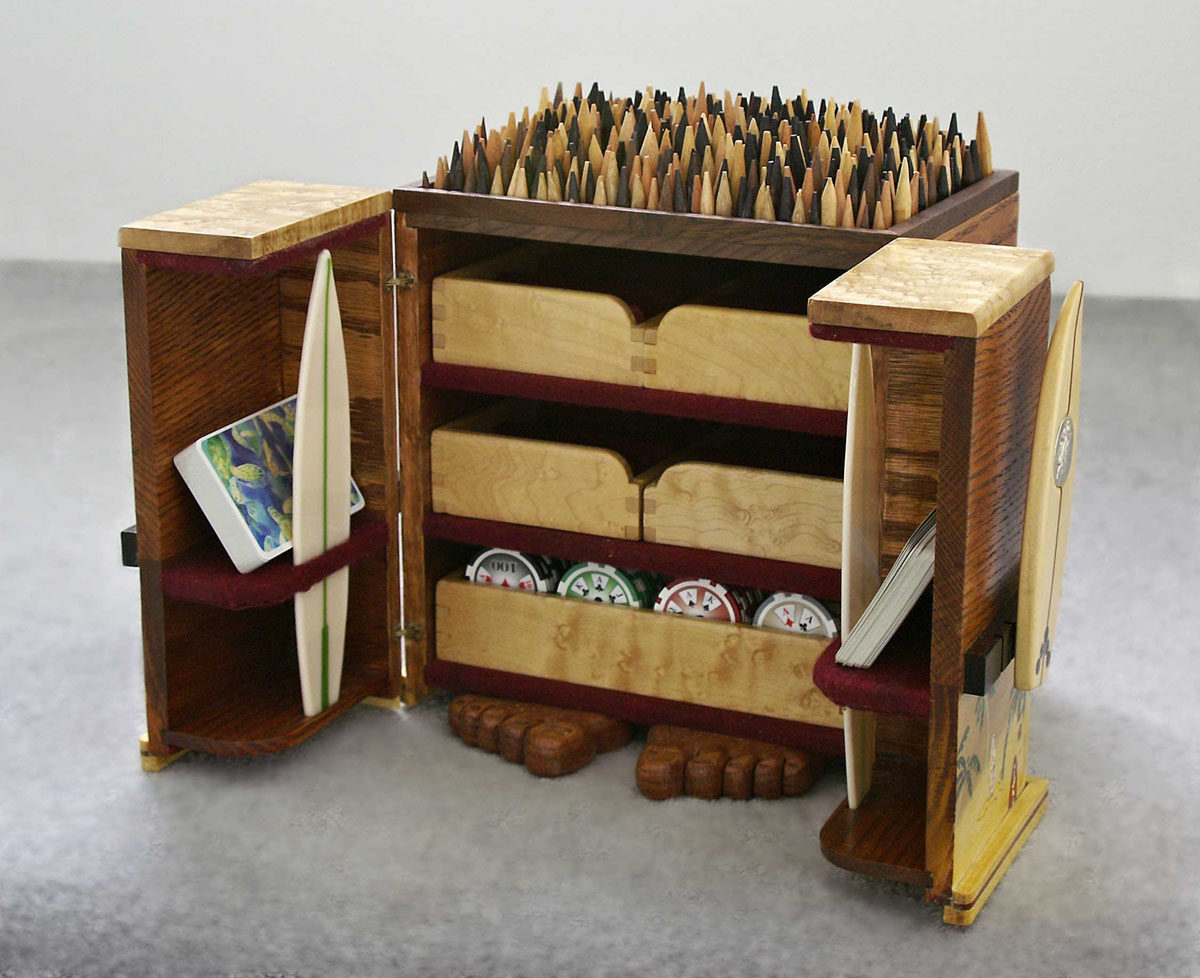 Surfer Poker Box - FineWoodworking