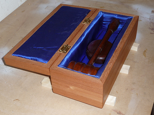 Gavel and Travel Case - FineWoodworking
