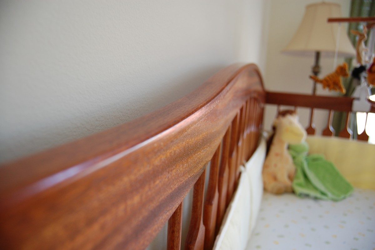 Mahogany crib - FineWoodworking