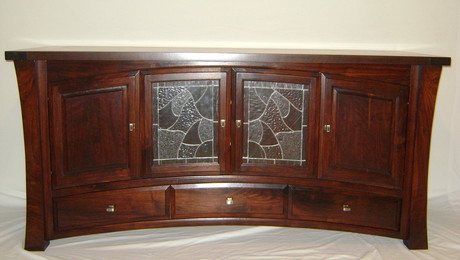 Arched Entertainment Console - FineWoodworking